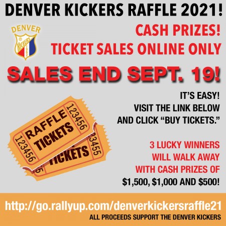 Denver Kickers Raffle is LIVE! - Denver Kickers Sport Club Inc.